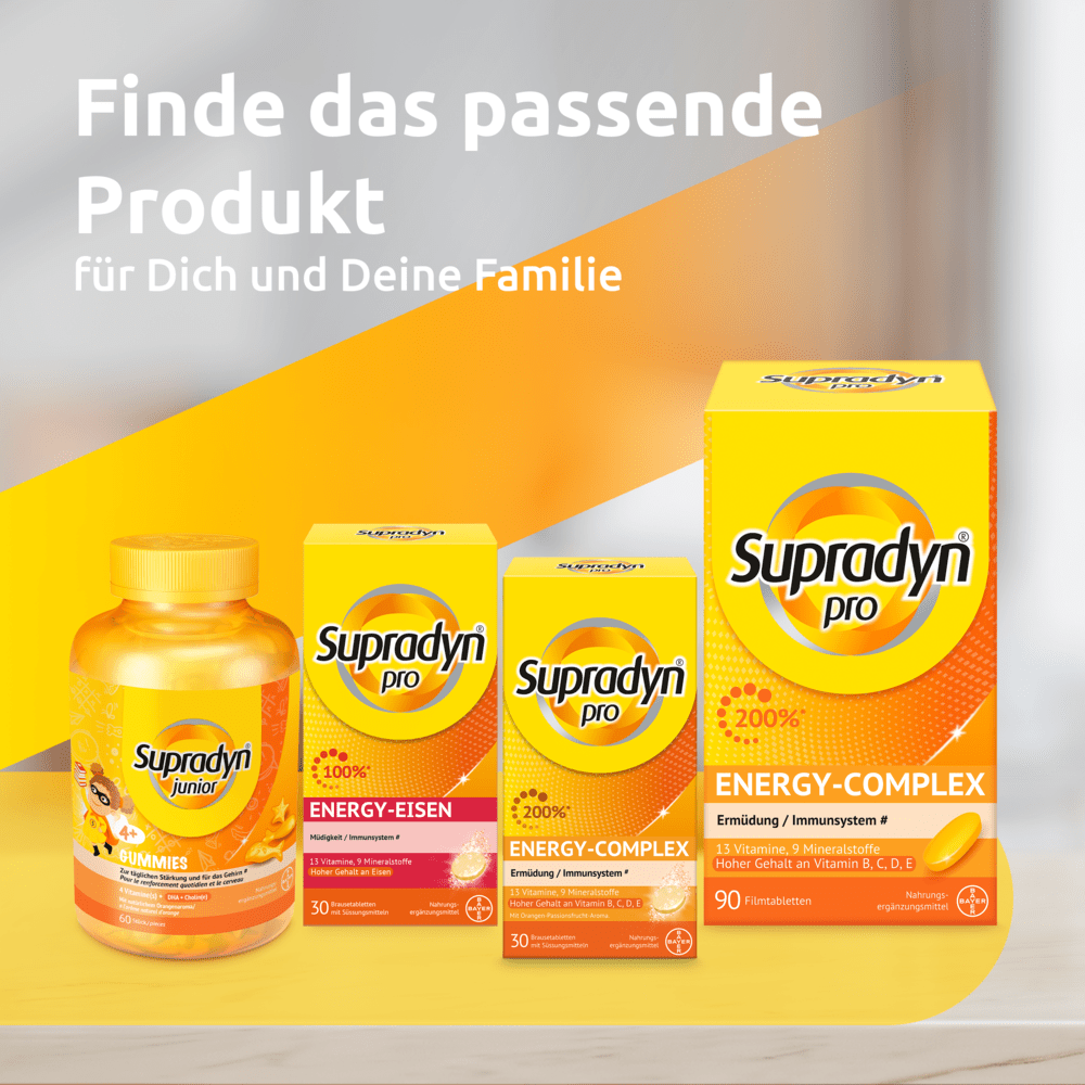 Supradyn® junior Gummies | Zur täglichen Stärkung